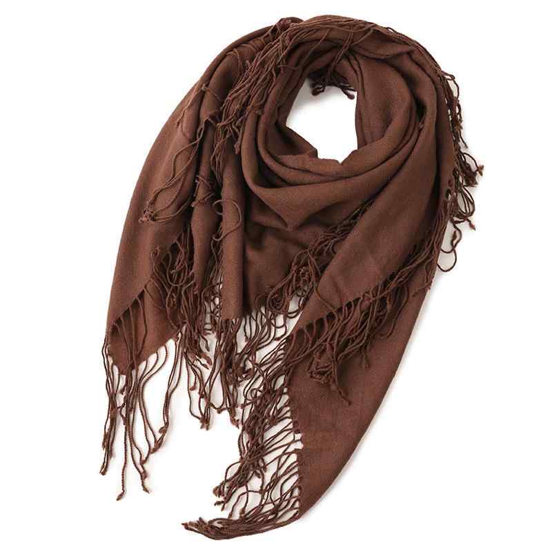 ・性別: 女性・素材: カシミヤ・成分配合率: 96%以上・カラー: 赤褐色・スタイル: 欧米ストリート、ロング丈・長さ: 100-135cm・幅: 62cm・織り方: 平織り・柄: 無地・機能: 保温・加工方法: 織物