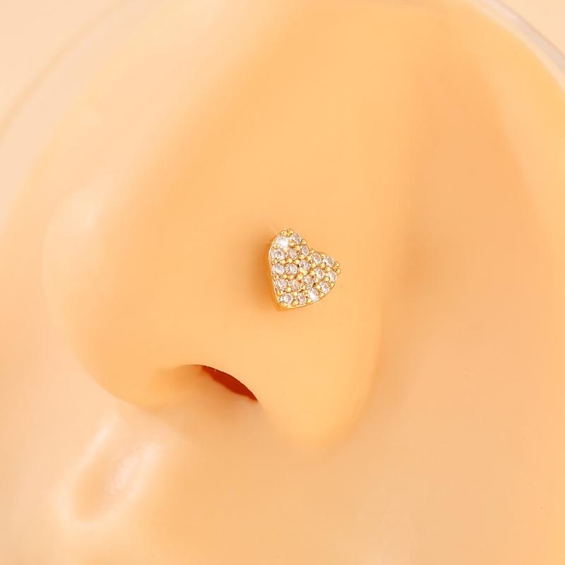 ・種類: 鼻ピアス・加工方法: 電気メッキ・カテゴリ: 鼻リング・スタイル: 女性用・主な素材: 銅・デザイン: 月・スタイル: ファッション、オフィス・シリーズ: プリンセス・カラー: 金色・貴金属品質: 18K