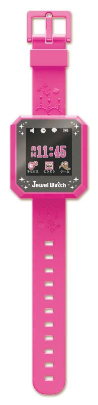 ジュエルペット Jewel Watch ジュエルウォッチ ベリーピンク本体サイズ :4.8×1.5×22.5cm(C)'08,'15 SANRIO/SEGA TOYS S・S/W・TX・JLPC対象年齢 :6才以上