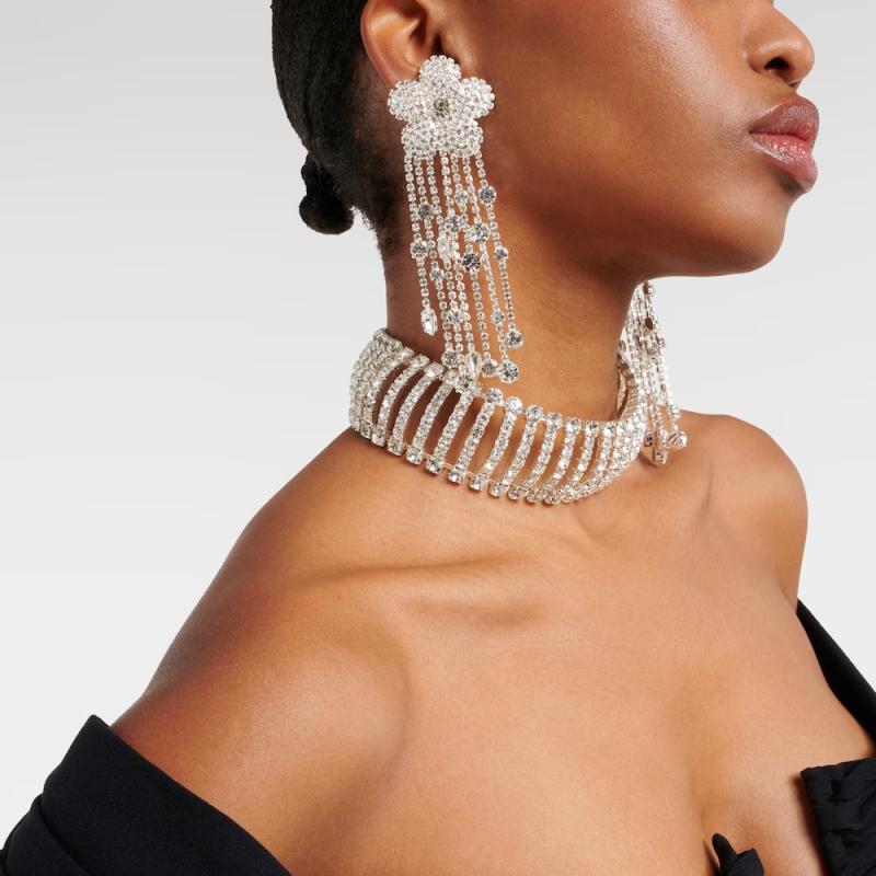 ・素材: 水晶・加工方法: 電気メッキ・スタイル: レディース・セット内容: イヤリング、ネックレス・チェーンスタイル: レギュラーチェーン・柄: 花・カラー展開: ゴールド、シルバー・スタイル: シンプル・人気要素: タッセル・スタイル分...