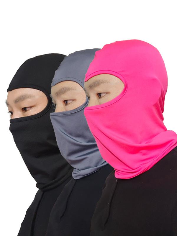 ・カテゴリ: サイクリング用フェイスマスク・素材: スパンデックス、ライクラ・性別: ユニセックス・カラー展開: ブラック、ホワイト、ダークグレー、ライトグレー、ネイビー、ブルー、ミリタリーグリーン、ローズレッド、カーキ、ライトブルー、オレ...