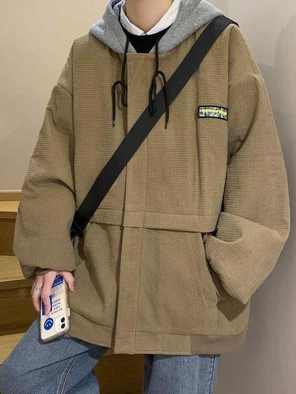 ・カテゴリ: コート・スタイル: 韓国風・フィット: スタンダード・厚さ: 厚手・前開き: ファスナー・主な素材: ポリエステル100%・裏地: ポリエステル・ネックライン: フード付き・柄: 無地・デザイン: 切り替えデザイン・ポケット:...