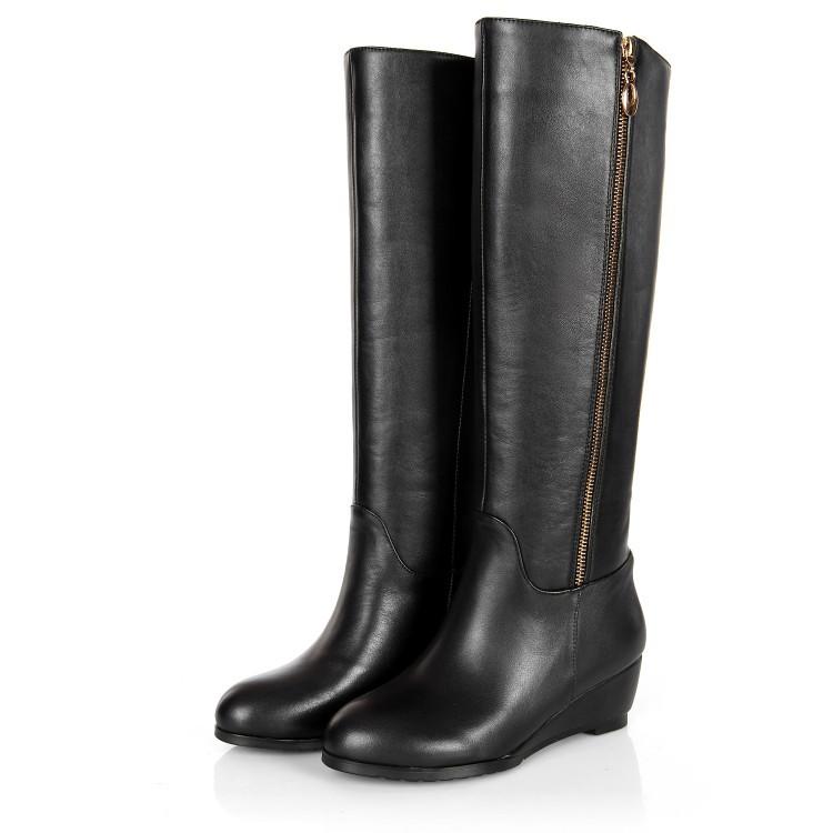 ・カテゴリ: ブーツ・適用年齢層: 大人・アッパー素材: 牛革・ソール素材: ゴム・性別: レディース・スタイル: ヨーロピアンカジュアル・ヒール高さ: 6-8cm・ブーツタイプ: ライダーブーツ・装飾: ベルトバックル・機能: 通気性、滑...