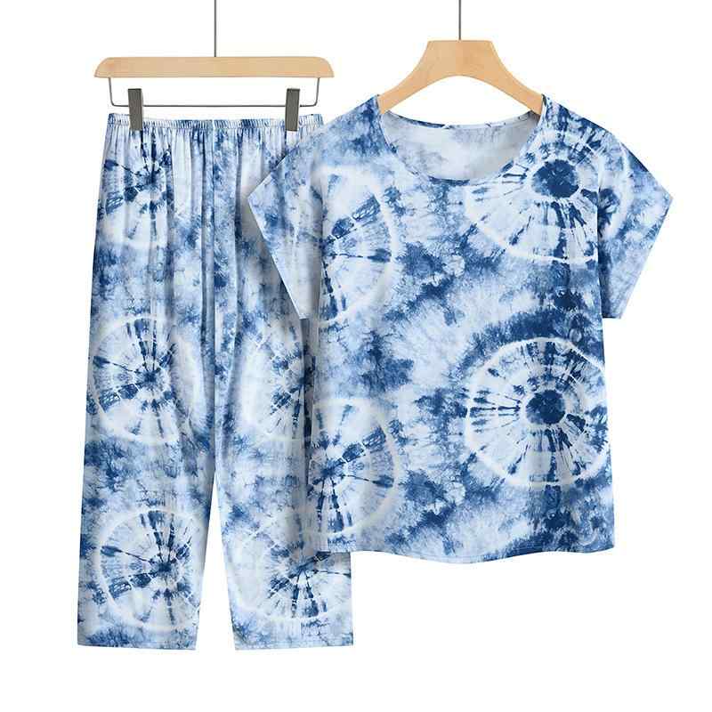 ・カテゴリ: カジュアルセットアップ・スタイル: 日韓カジュアル・主な素材: ポリエステル・パンツ丈: 9分丈・袖丈: 3分丈・袖タイプ: レギュラー・加工: プリント・トレンド要素: プリーツ・性別: レディース・セットアップ形式: パン...