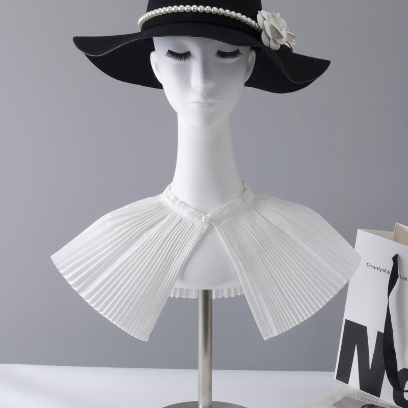 ・性別: 女性・カテゴリ: 付け襟・素材: 綿・カラー展開: 白ショール、黒ショール、白袖口、黒袖口・スタイル: エレガント・柄: 無地・機能: 装飾・デザイン: シャツ型