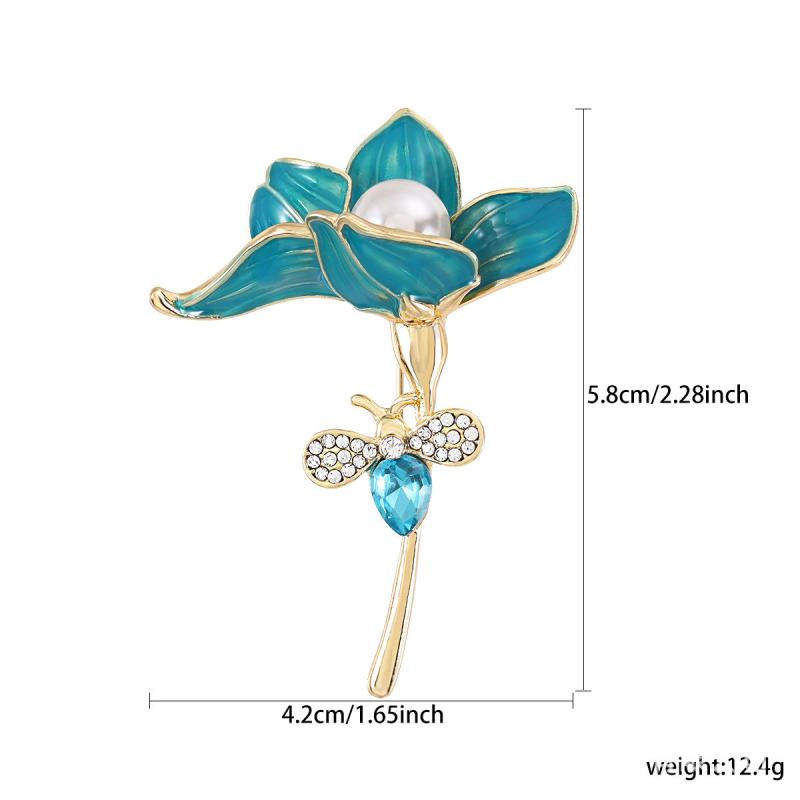 ・素材: 銅・デザイン: 花・加工技術: 電気メッキ・カラー: ピーコックブルー・機能: 記念、装飾、多機能、調整、両用、ウエスト調整、ギフト、はだけ防止、固定・スタイル: シンプル・スタイル分類: ファッション通勤・対象: 女性・種類: ...