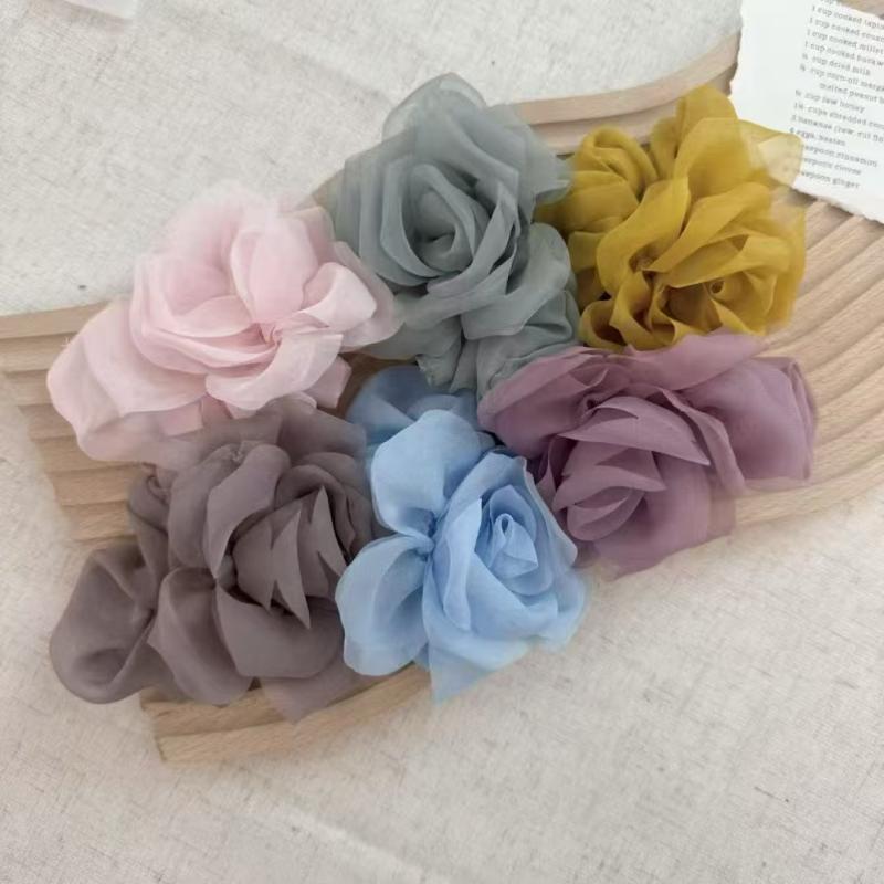 ・カテゴリ: ヘアゴム・素材: 布・加工方法: 手作業・カラー展開: ピンク、グリーン、イエロー、ブルー、カーキ、パープル・流行要素: 花・スタイル: 韓国風・特徴: 高弾力・スタイルカテゴリ: 清新、甘め・流行要素カテゴリ: 植物、花