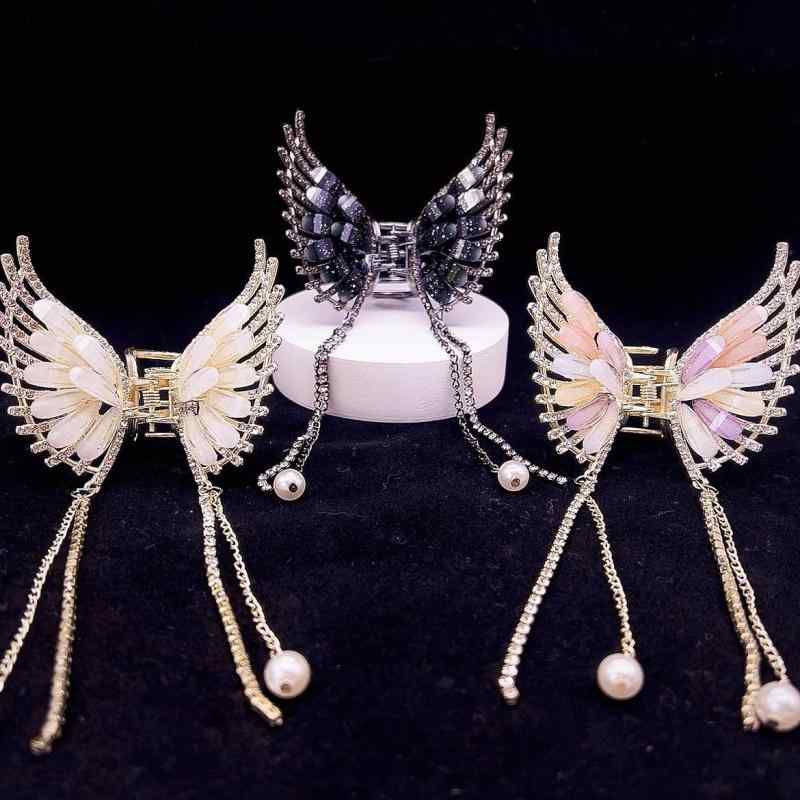 ・主な素材: 亜鉛合金・加工: 電気メッキ・ヘアアクセサリー種類: バンスクリップ・カラー展開: ブラック、マルチカラー、ホワイト・人気要素: 翼、形状/パターン・スタイル: フレンチレトロ、芸術レトロ・カテゴリ: ヘアアクセサリー・対象:...