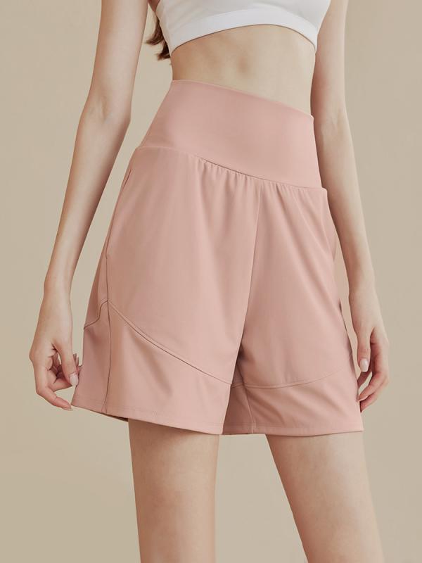 ・カテゴリ: パンツ・機能: 通気性・性別: 女性・丈: ハーフ丈・柄: 無地・素材: ポリエステル93.3%、スパンデックス6.7%・裏地素材: ポリエステル93.3%、スパンデックス6.7%・カラー展開: ブラック、ダスティピンク・サイ...