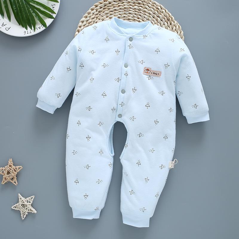 ・主な素材: ニット、綿95%・対象年齢: 新生児（0〜1歳、80cm以下）・性別: ユニセックス・袖丈: 長袖・厚み: 厚手・開閉タイプ: シングルボタン・スタイル: カジュアル・デザイン: ロンパース・カラー: ピンク・対象身長: 新生...