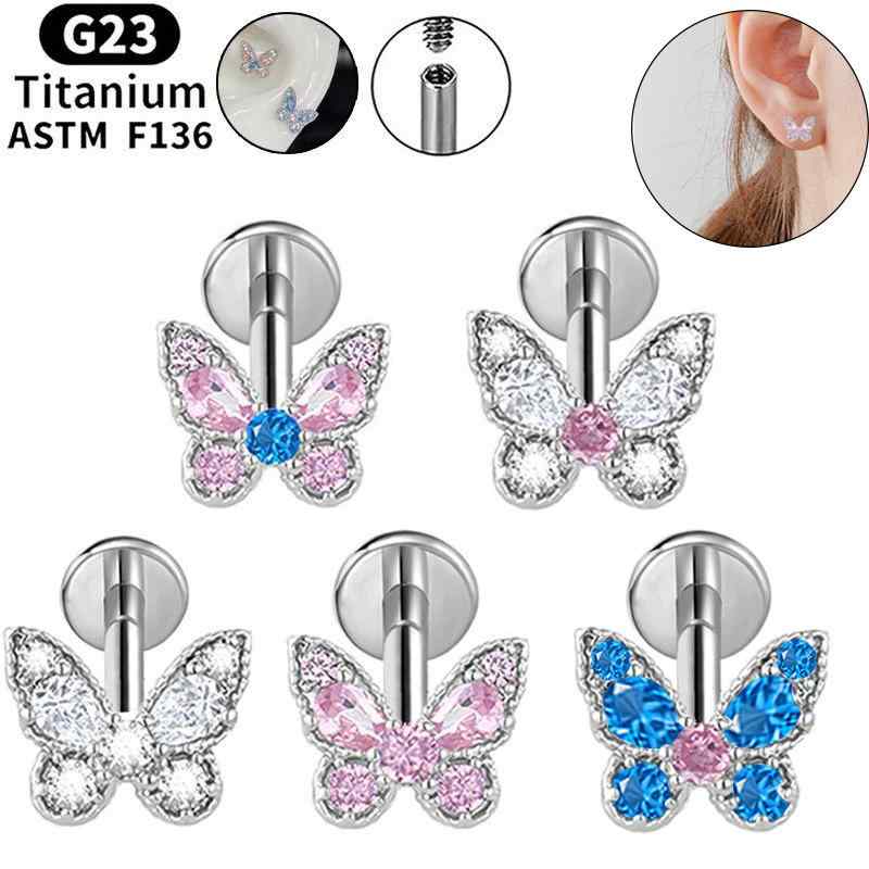 ・カテゴリ: 唇ピアス・加工方法: 研磨・対象: 男女兼用・素材: G23チタン・デザイン: 蝶結び・スタイル: 欧米風・モチーフ: 雷・純度: チタン合金・装飾: ジルコン・カラー展開: 蝶ピンクストーン、蝶ホワイトストーン、中央ピンクジ...