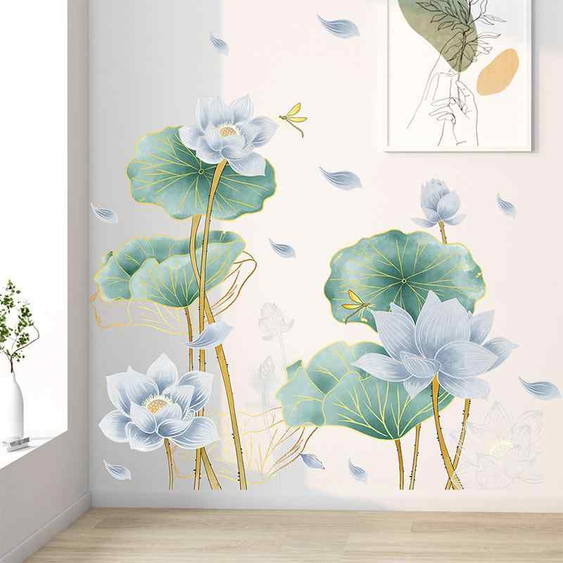 ・素材: PVC・機能: 美化装飾・柄: 植物、花・タイプ: 装飾ウォールステッカー・サイズ: 30x90cm 2枚組・適用場所: リビング、寝室、店舗・スタイル: モダンシンプル・デザイン: 平面ウォールステッカー・カテゴリ: ウォールス...