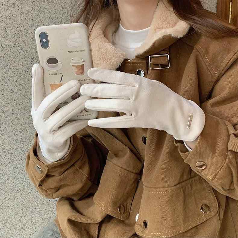 ・機能: 保温・種類: 指あり手袋・カラー展開: ブラック、カーキ、アイボリー、ピンク、ライトグレー、アーミーグリーン・サイズ: フリーサイズ・スタイル: シンプル、ファッション、通勤・主要素材: スパンデックス、ポリエステル・カテゴリ: ...