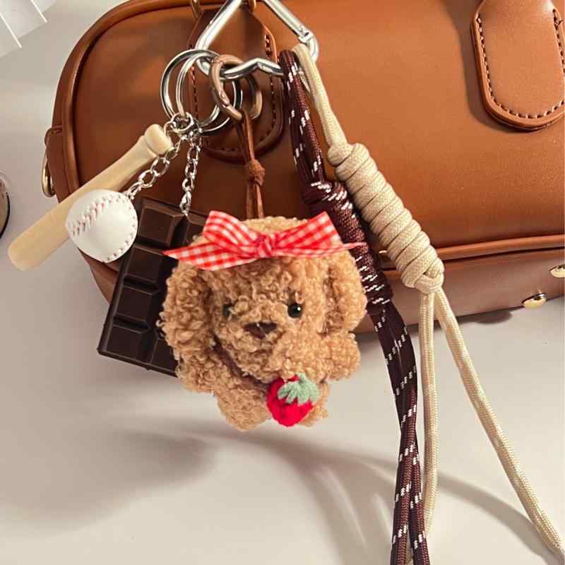 ・加工方法: 手作業・主な素材: 混合素材・カラー: ふわふわの子犬・スタイル: 新中華風・種類: バッグチャーム・柄: 子犬・スタイルカテゴリ: 個性的なトレンド・人気要素カテゴリ: 動物