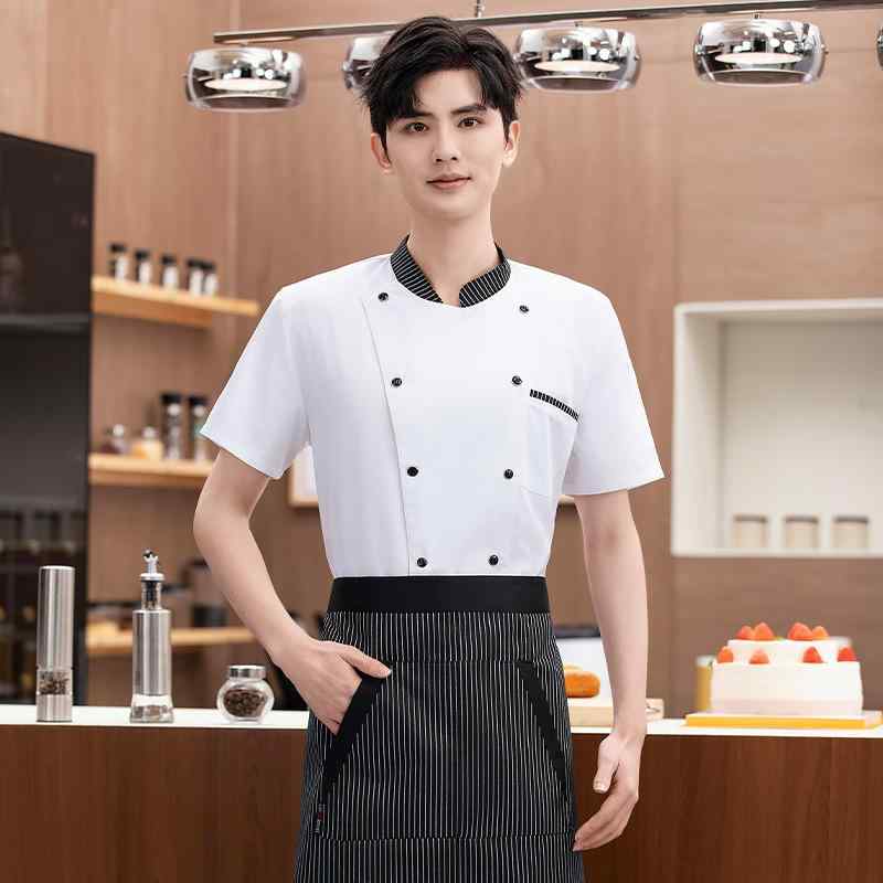 ・カテゴリ: 服装・機能: 吸湿速乾・パンツ丈: ロング・サイズ展開: M、L、XL、XXL、XXXL、4XL、5XL・区分: トップス・袖タイプ: レギュラー袖・袖丈: 半袖・ネックライン: スタンドカラー・着丈: 普通丈 (50cm超～...