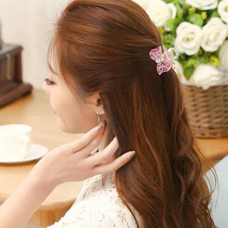 ・カテゴリ: ヘアアクセサリー・対象: レディース・素材: 合金・メッキ: ニッケルフリー・種類: ヘアクリップ・装飾: ラインストーン・スタイル: 韓国風・スタイル分類: 清新フェミニン・デザイン: 花、デイジー・カラー展開: ピンク、ブ...
