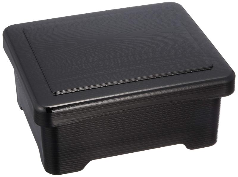 若泉漆器 うなぎ重 新木目黒内朱塗 食洗器対応 1段 1-571-4本体:約16.8×14.3×7.3cm本体:耐熱ABS樹脂生産国:日本