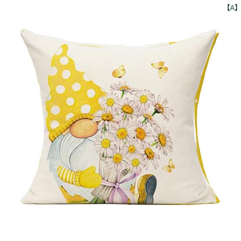 ・カテゴリ: クッションカバー/抱き枕カバー・主な素材: リネン・サイズ: 45×45cm（枕芯除く）・スタイル: モダンシンプル・適用スペース: リビング、寝室、書斎、屋外