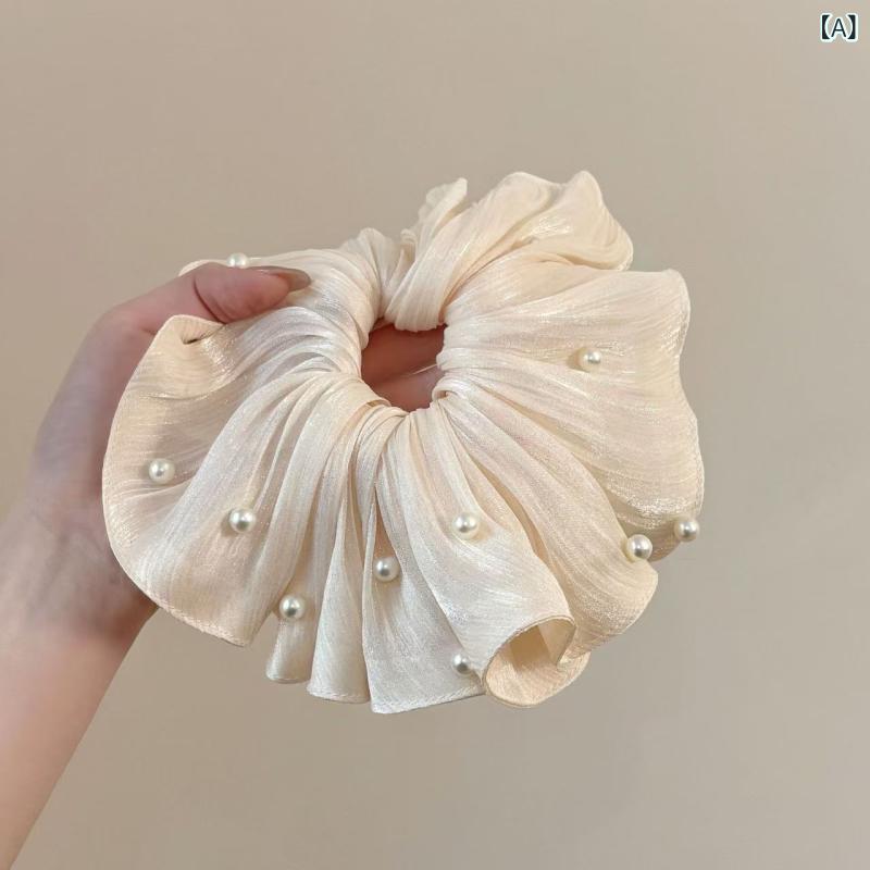 ・カテゴリ: 大腸ヘアゴム・主な素材: 布・加工方法: 手作り・カラー展開: ホワイト、ブラック、ブルー・スタイル: 韓国風・デザイン: 高弾力・テイスト: 清新フェミニン