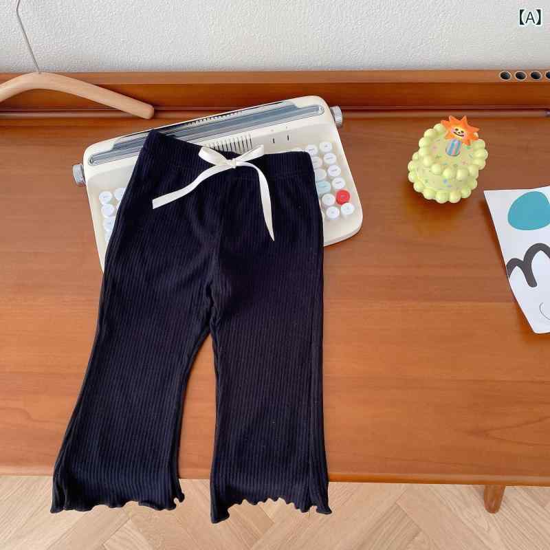 ・カテゴリ: キッズパンツ・スタイル: 韓国風・スタイル: ベーシック・主な素材: 綿90%・パンツ丈: ロング・性別: 女子・対象年齢: 3~8歳・サイズ展開: 90、100、110、120、130、140・カラー展開: ブラック、紫、杏...