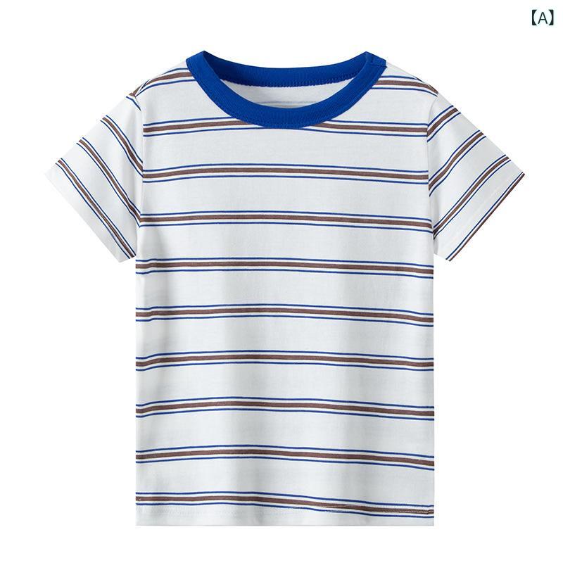 ・カテゴリ: キッズTシャツ・スタイル: 個性・性別: 男女兼用・袖丈: 半袖・ネックライン: クルーネック・主な素材: 綿・柄: 動物、ストライプ、チェック、無地、カートゥーン、英字、カモフラ、フラワー、アブストラクト、ドット、豹柄・カラ...