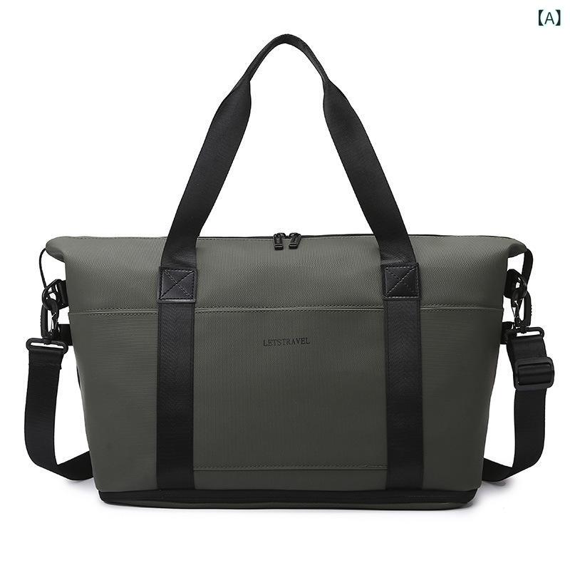 ・カテゴリ: バックパック・容量: 20-35L・素材: 牛津布、皮膜牛津布・機能: 通気性、防水、耐摩耗、拡張機能、収納可能、乾湿分離・性別: 男女兼用・裏地: 牛津布・柄: 無地・スタイル: 都市風ミニマム・デザイン要素: アルファベッ...