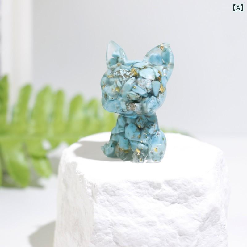 ・カテゴリ: 樹脂工芸品・素材: クリスタル、樹脂・カラー展開: ターコイズ、レッドジャスパー、ホワイトターコイズ、アメジスト、アベンチュリン、シェル、タイガーアイ、ラピスラズリ、ローズクォーツ・サイズ: 5×2×3cm・スタイル: 現代風...