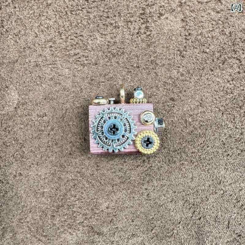 ・処理工程: ハンドメイド・素材: 合金・カラー展開: デザイン1、デザイン2、デザイン3、デザイン4、デザイン5・スタイル: パンク・デザイン: 星座、干支・人気の要素: 六角形、四角形、幾何学・ネックレス: パンクロボット・ペンダントト...