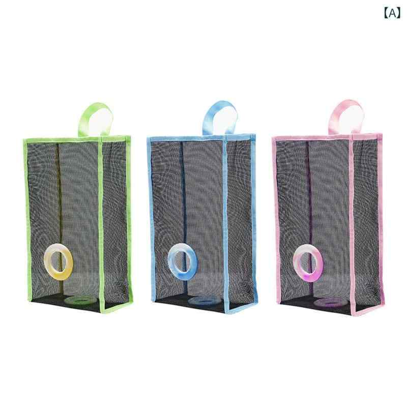 ・カテゴリ: 収納掛袋・素材: プラスチックネット・スタイル: モダンシンプル・用途: キッチン収納・使用シーン: 壁掛け式、キッチン壁掛け式・形状: 立体型