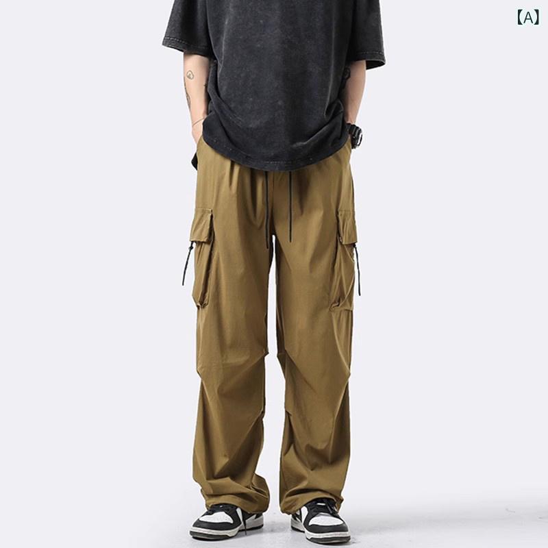・カテゴリ: ビジネスレジャーパンツ・スタイル: ストリート・パンツ形状: ストレート・ウエスト: 中腰・厚み: 普通・カラー展開: ブラウン、ブラック・サイズ展開: M、L、XL、2XL、3XL、4XL、5XL、6XL、7XL、8XL・性...