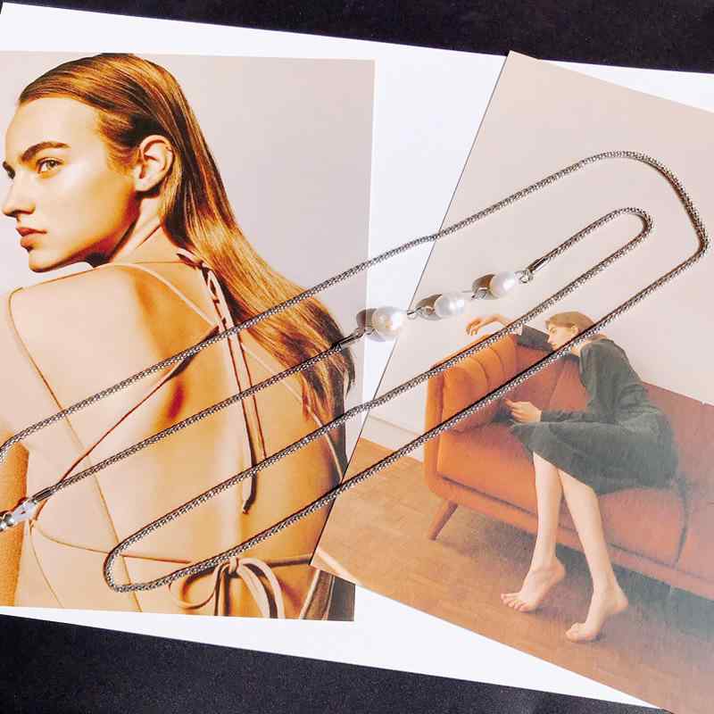 ・カテゴリ: メガネチェーン・素材: 金属・カラー展開: シルバー、ゴールド・スタイル: レトロ、ロリータ、宮廷風、文芸、ヘップバーン風、フレンチレトロ