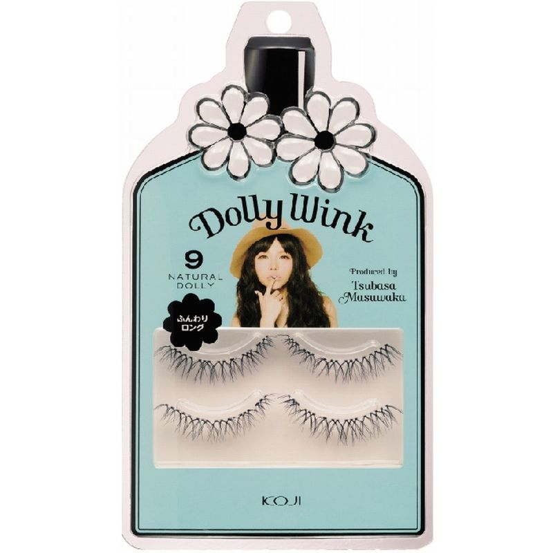 【メーカー・ブランド名】Dolly Wink【JAN】4972915031096【商品説明】益若つばささんプロデュース、普段使いにもおめかしにも使えるこだわりのアイラッシュラインです。No.9ナチュラルドーリー・・・ふさふさ感にこだわった、...