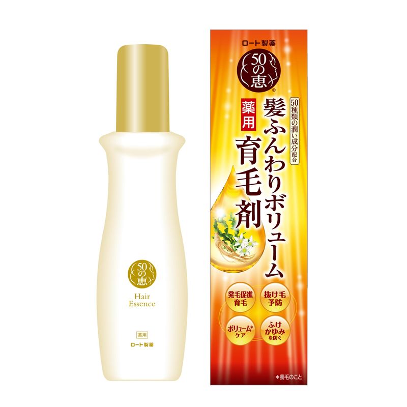 【商品説明文】50の恵 エイジングケア 髪ふんわりボリューム育毛剤は、50種類の潤い成分を配合したスプレータイプの薬用育毛剤です。髪の成長環境をサポートし、ふんわりボリュームのある髪へと導きます。抜け毛やボリューム不足でお悩みの方におすすめ...