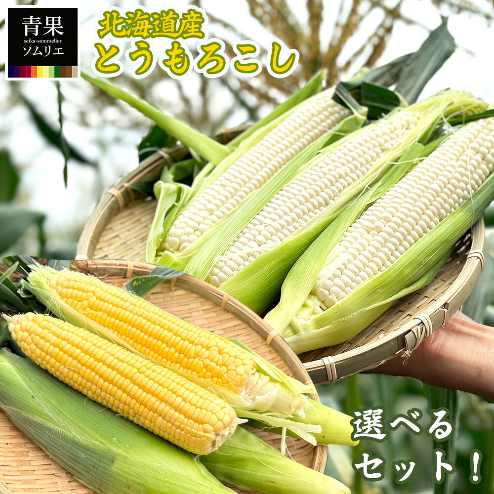 名称とうもろこし 産地名国産（北海道） 内容量 Aセット：13本 Bセット：10本 Cセット：8本 お届け ※受注締め切り　8/25（火） ※発送開始　8/22（土）前後 ※ご不在日がございましたら商品ご注文後、ご注文履歴よりお問い合わせく...