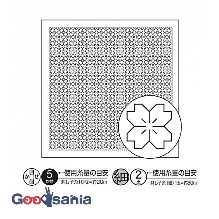 本体サイズ(約)約34cm×34cm本体重量(約)-素材・材質綿100%原産国日本商品説明・あらかじめ一目刺し用の図案がプリントされた晒木綿と、作り方の説明書がセットになった花ふきんの布パックです。・布に図案がプリントされているため、線に沿...