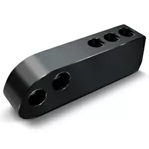 Headlight Extension Block For Harley Dyna Super Glide (EFI) - FXD - 2007-2008ハーレーダイナ スーパー グライド (EFI) 用ヘッドライト エクステンション ブロ...