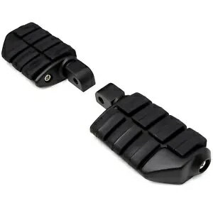 Black Dually Style Foot Pegs For Yamaha Raider - 2008-2017 (Front Only)ブラック Dually スタイル フットペグ ヤマハ レイダー用 - 2008-2017 (フロン...