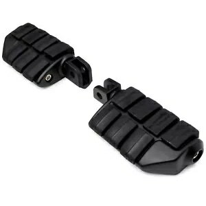 Black Dually Style Foot Pegs For Suzuki Boulevard M50 2005-2018 (Front Only)ブラック Dually スタイル フットペグ スズキ ブールバード M50 2005-2...