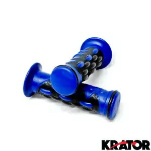ATV / PWC Watercraft Gel Hand Grips Blue Rubber for Polaris Trail BossATV / PWC ウォータークラフト ジェル ハンド グリップ ポラリス トレイル ボス用 ブルー...