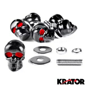 Custom Skeleton Skull Bolt Nuts Screws For Harley Davidson Street Glideカスタムスケルトンスカルボルトナットネジハーレーダビッドソンストリートグライド用カテゴリpsych...