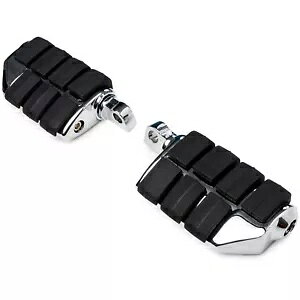 Dually Style Foot Pegs For 2001-2006 Harley Davidson Night Train EFI FXSTBIデュアルスタイルフットペグ 2001-2006 ハーレーダビッドソン ナイトトレイン EF...