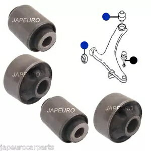 For Subaru Forester 07-12 Front Lower Track Control Arm Bushing Bushes X4スバルフォレスター 07-12 フロントロアトラックコントロールアームブッシュブッシュ X4カ...