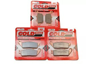 Goldfren Brake Pads Front & Rear For Triumph Street Triple 675 (Naked) 2007-2012Goldfren ブレーキパッド フロント & リア Triumph Stree...