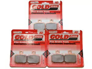 Goldfren Brake Pads Front & Rear For Ausa Quads M 50 Task - Side x SideGoldfren ブレーキパッド フロント & リア Ausa Quads M 50 タスク用 -...
