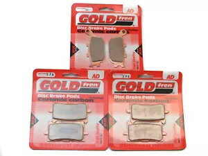 Brake Pads Front & Rear For Honda CRF 1000 LAH Manual Clutch ABS 2016-2017ブレーキパッド フロント & リア ホンダ CRF 1000 LAH マニュアルクラッチ A...