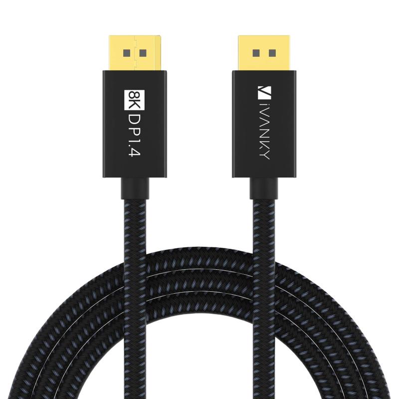 8K DPケーブル Displayport ケーブル 1.4VESA認証3M ディスプレイポート ケーブ ル ゲーミング モニター ケーブ ル DP to DP 8K@60z/4K@144z 32.4Gbps DR D2.2対応 ナイロン編...