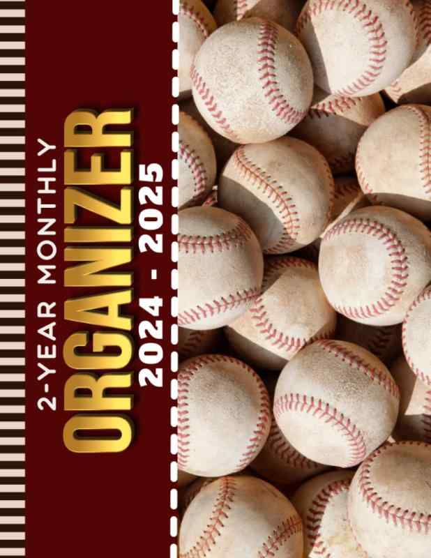 2-Year Monthly Organizer 2024-2025: 8.5x11 Large Dated Monthly Schedule With 100 Blank College-Ruled Paper Combo / 24-Mo...
