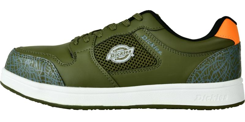 Dickies メンズ スニーカー ローカットモデル 軽量 衝撃吸収 鋼製先芯 D-3317 セーフティースニーカー安全靴商品仕様<br>●鋼製先芯入り<br>●耐油配合ゴムのアウトソール採用<br>●軽...