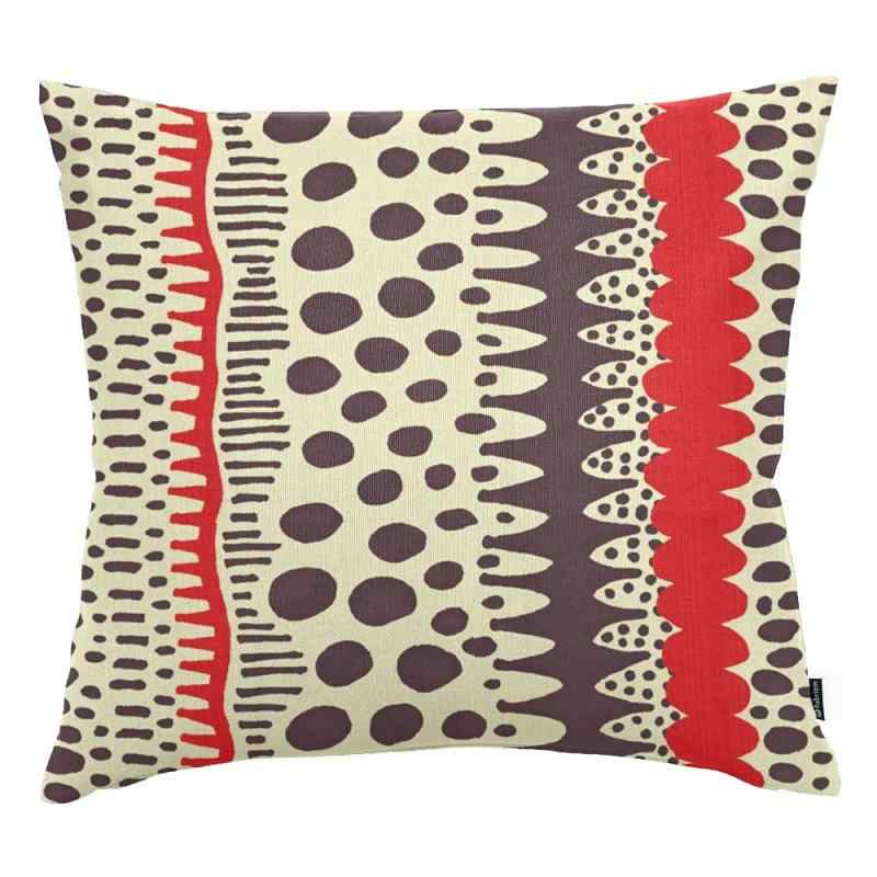 日本製 銘仙判 座布団カバー 55×59cm バニランカバーサイズ：55cm×59cm（59cmの辺にファスナー付き）　ヌードクッションに被せると実寸は厚みが出る分だけ縦横サイズは縮小します。素材：コットン100％　商品の柄は生地の裁断の都...