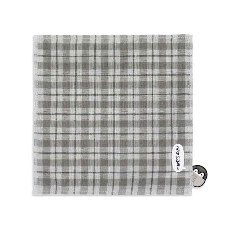 コウペンちゃん KOAN えらいなぁ タオルハンカチ グレー ガーゼパイル チェック 53-0020070 約25×25cmタオルハンカチ 約25cm×25cmシンプルなチェック柄に落ち着いたカラーリングで大人でも持ちやすいデザインです。ワ...